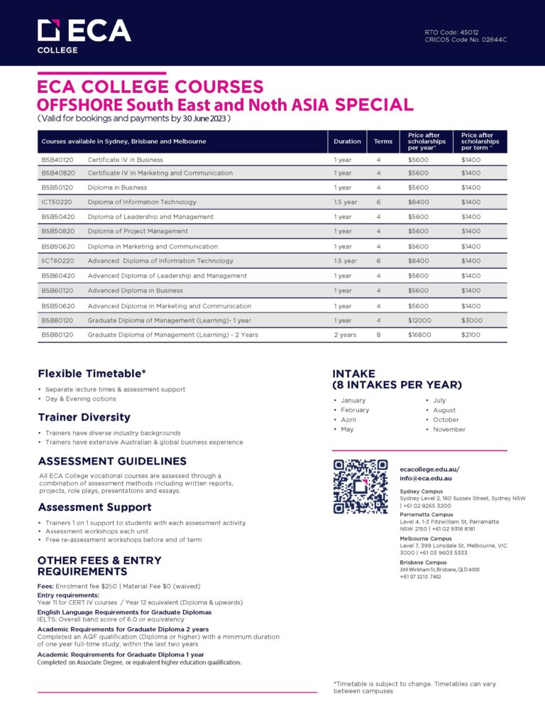 ECA College – Get Study